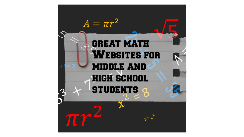 Great Math Websites for Middle & High School