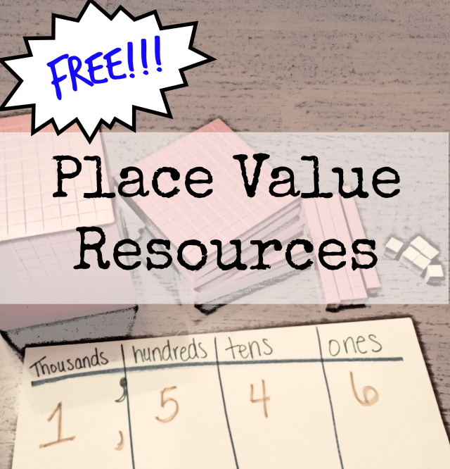 FREE Place Value Resources!