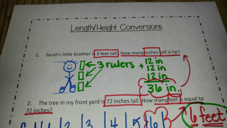 Measurement Conversions: Teaching Tips and a FREE Printable