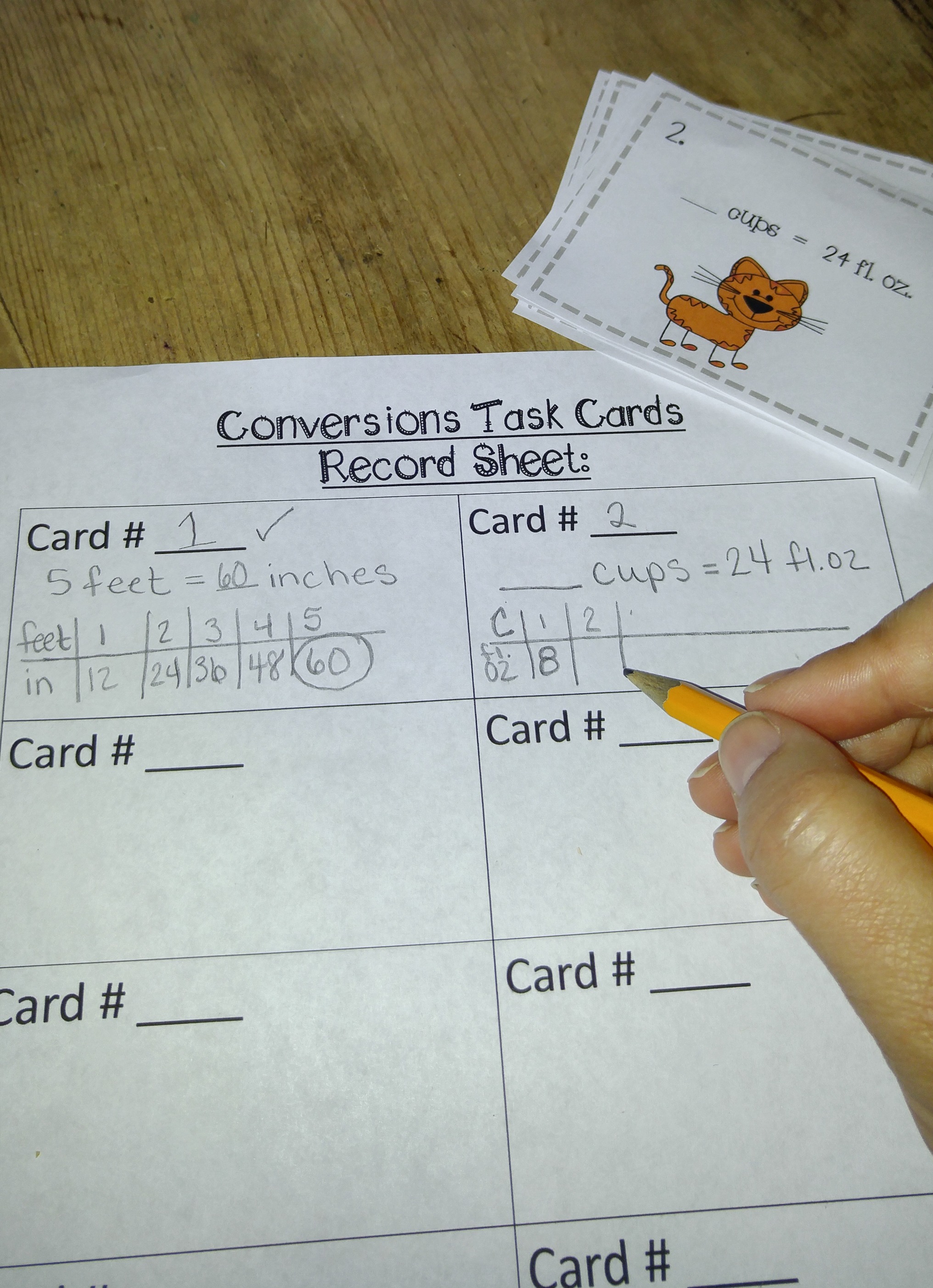 Measurement Conversions: Teaching Tips and a FREE Printable