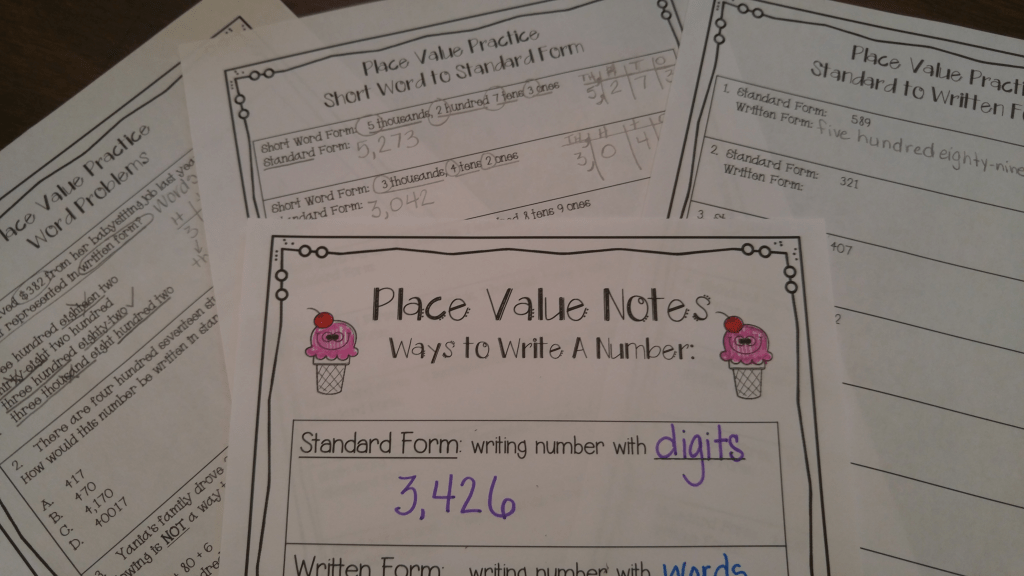 Terrific Place Value Practice