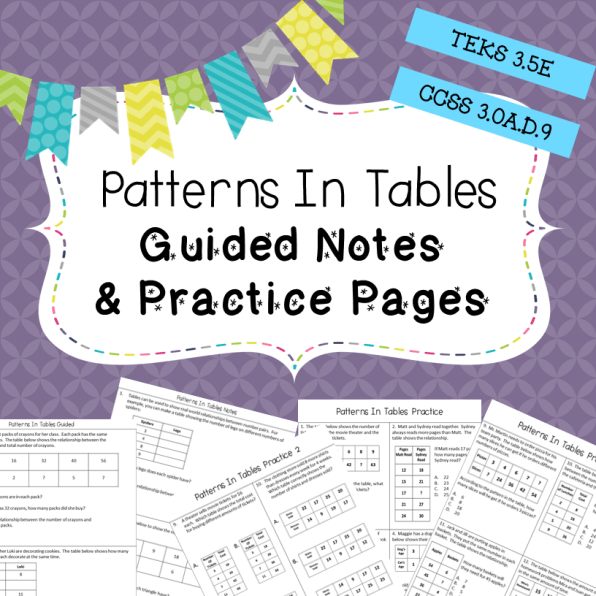 Using Common Objects to Understand Patterns in Tables