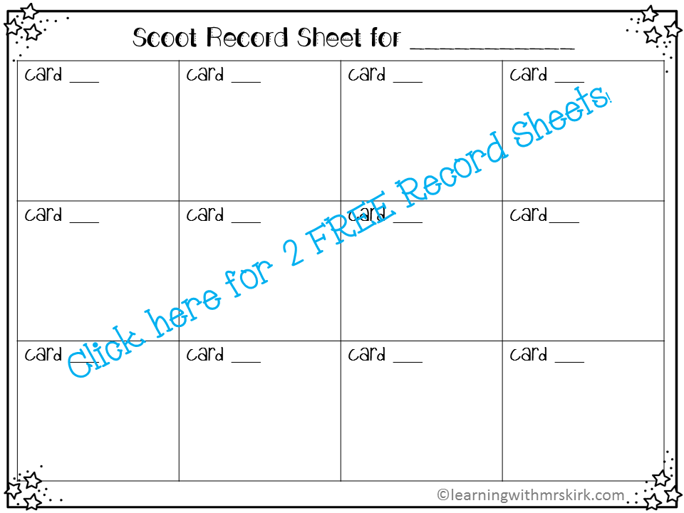 Why & How to Use Task Cards in The Classroom