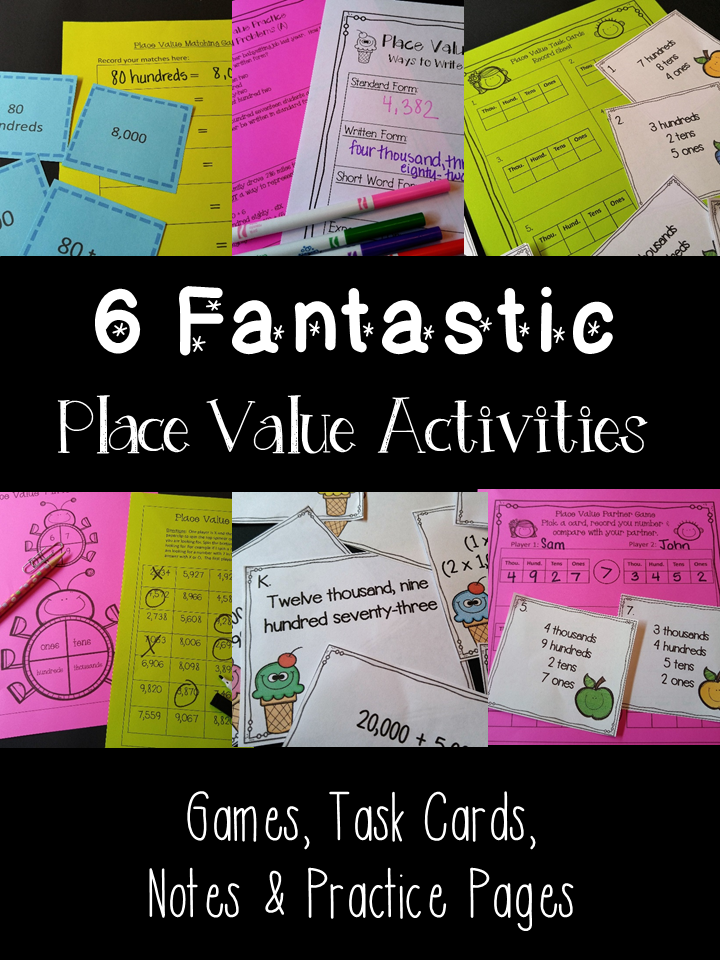 6 Fantastic Place Value Activities