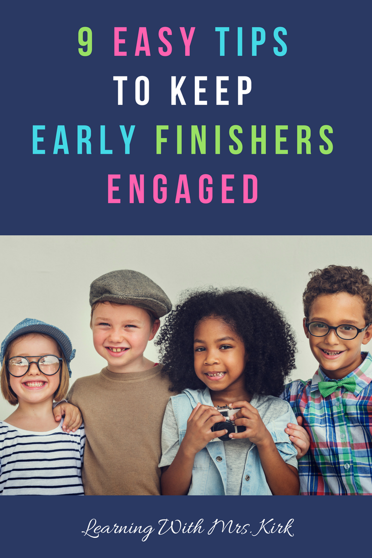 Early Finishers