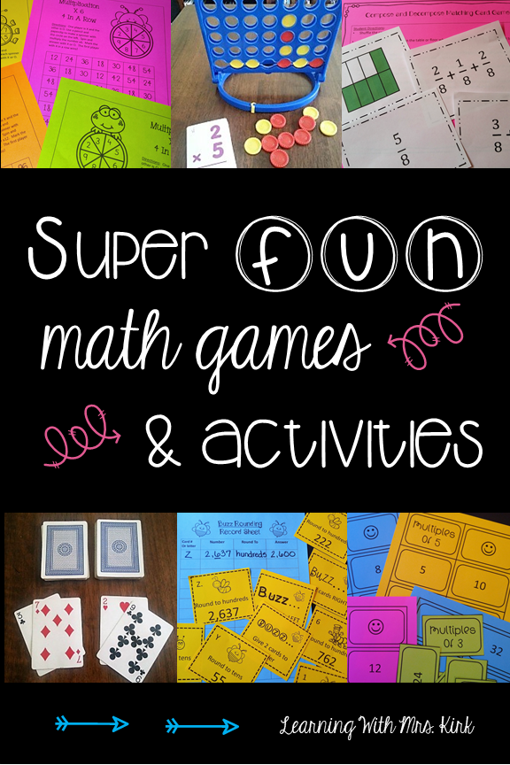 Super Fun Math Games & Activities