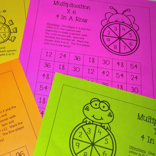 Super Fun Math Games & Activities