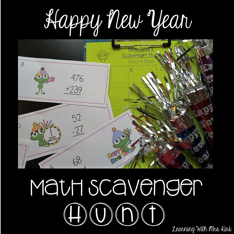 New Year’s Math Fun!