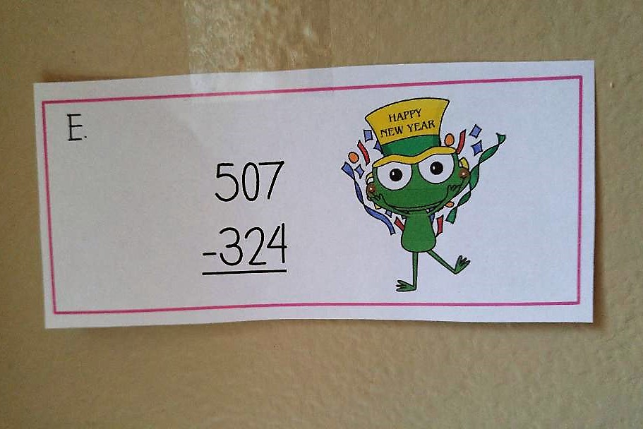 New Year’s Math Fun!