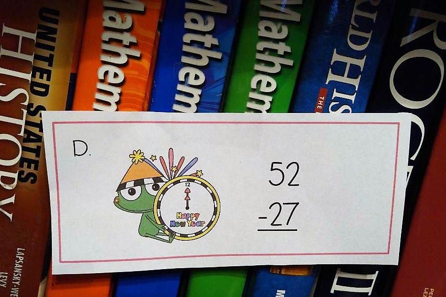 New Year’s Math Fun!